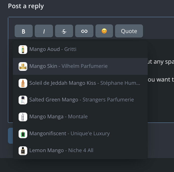 Weird notes I like - Fragrance Forum