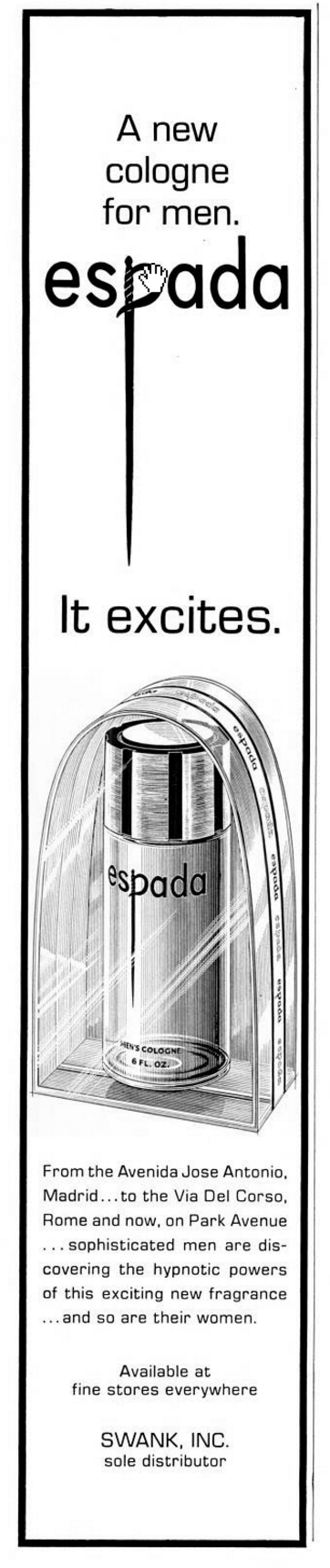 Espada by Swank Inc. » Reviews & Perfume Facts
