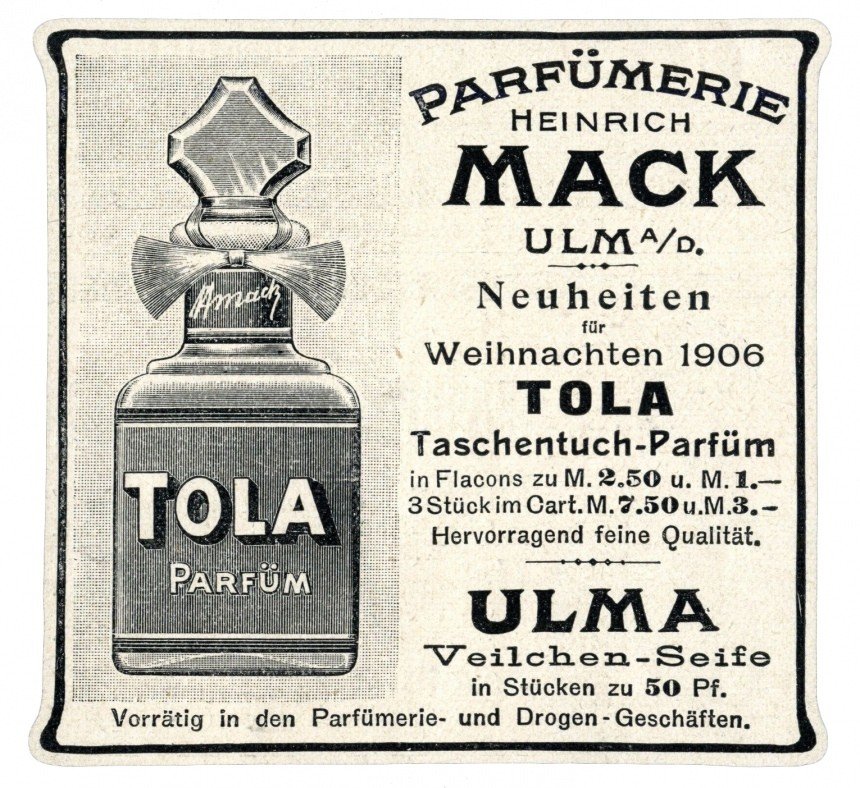 Tola by Heinrich Mack » Reviews & Perfume Facts