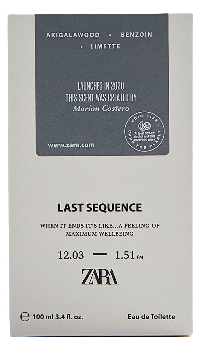 Last Sequence by Zara » Reviews & Perfume Facts
