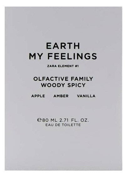 Zara - Element #1 - Earth My Feelings » Reviews & Perfume Facts