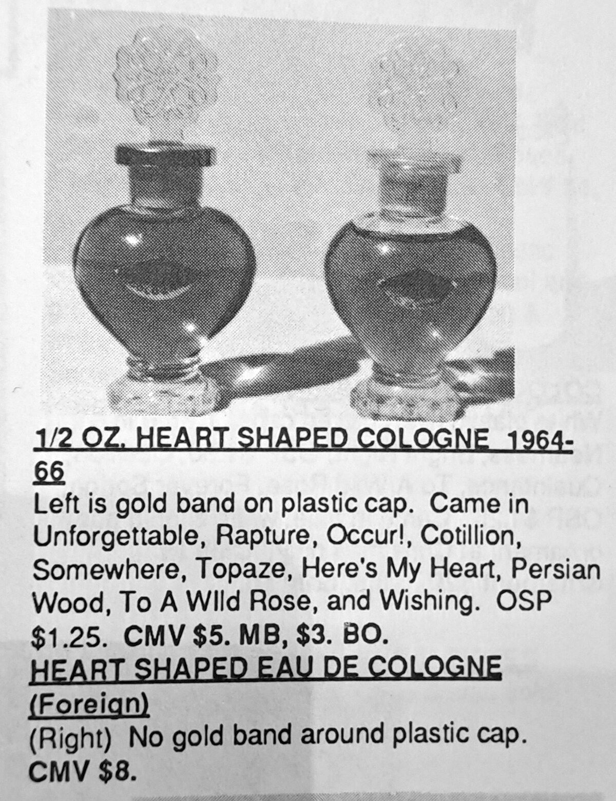 Heart Shaped Cologne - Here's My Heart by Avon » Reviews & Perfume Facts