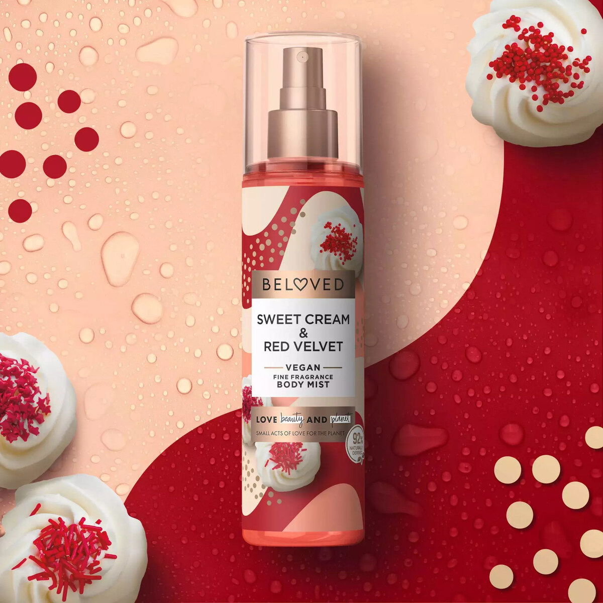 Beloved - Sweet Cream & Red Velvet by Love Beauty and Planet & Perfume ...