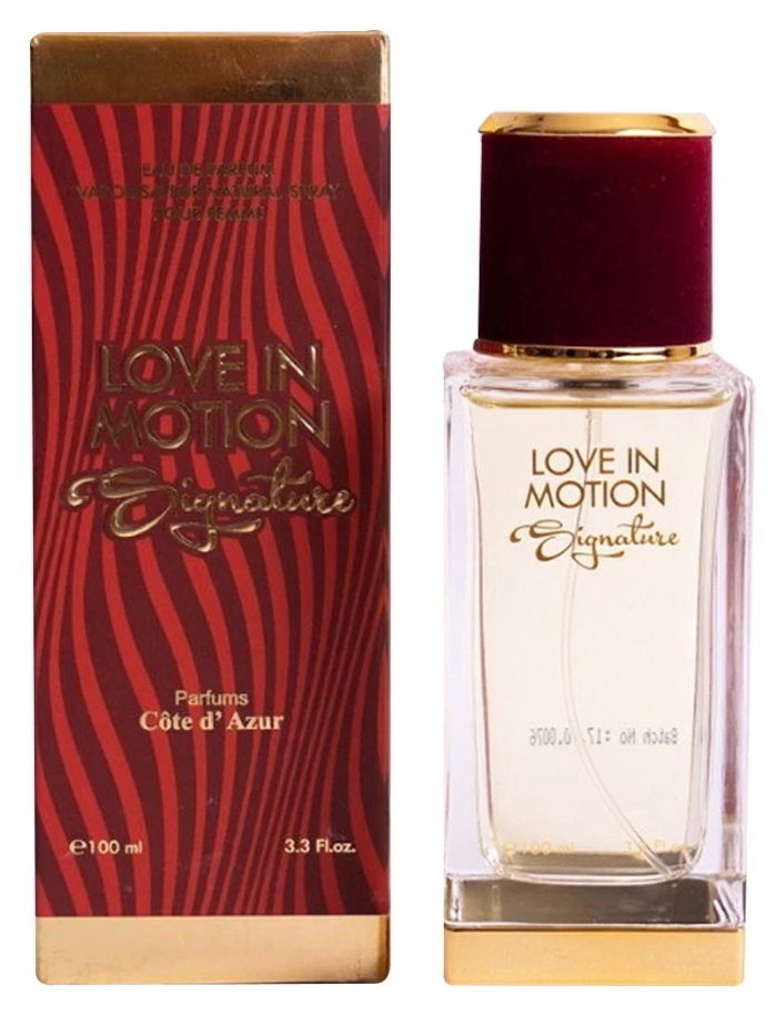 Love in Motion Signature by Côte d'Azur » Reviews & Perfume Facts