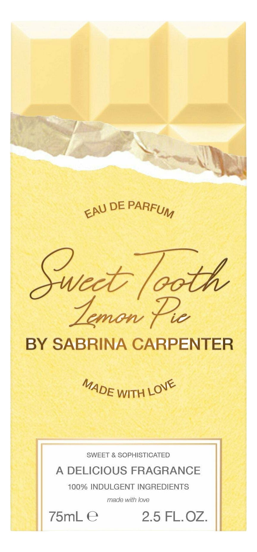 Sweet Tooth Lemon Pie by Sabrina Carpenter » Reviews & Perfume Facts