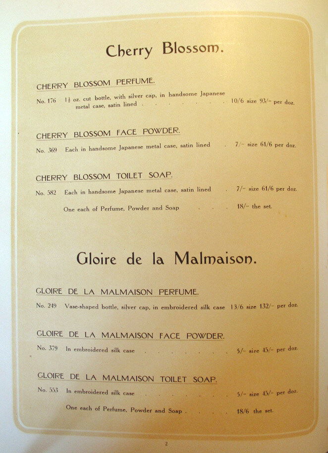 Gloire de la Malmaison by John Gosnell & Co » Reviews & Perfume Facts