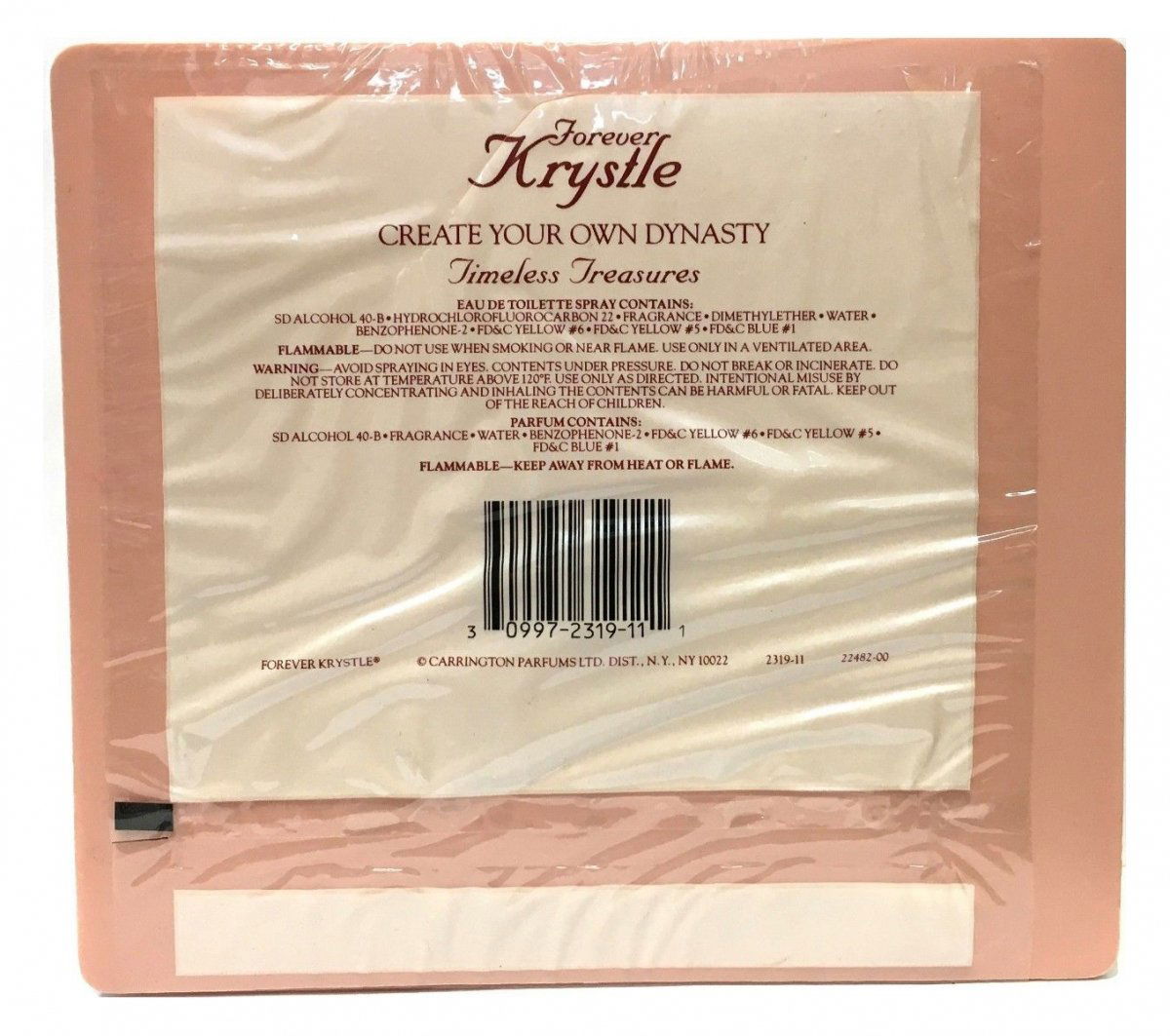 Forever Krystle by Carrington Parfums (Eau de Toilette) » Reviews ...