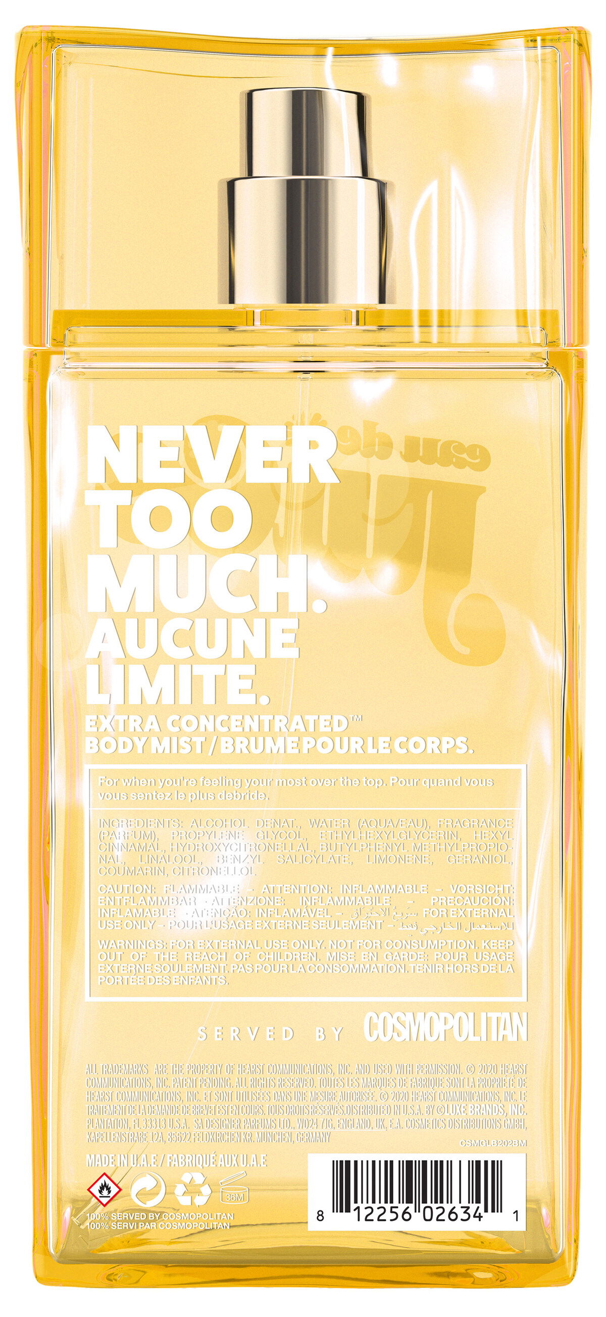 Eau de Juice - Extra Concentrated by Cosmopolitan (Body Mist) & Perfume ...