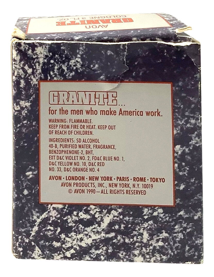 Granite by Avon » Reviews & Perfume Facts