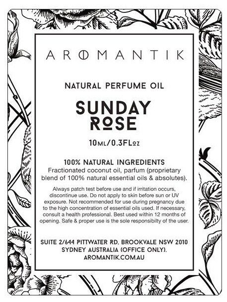 Sunday Rose by Aromantik » Reviews & Perfume Facts