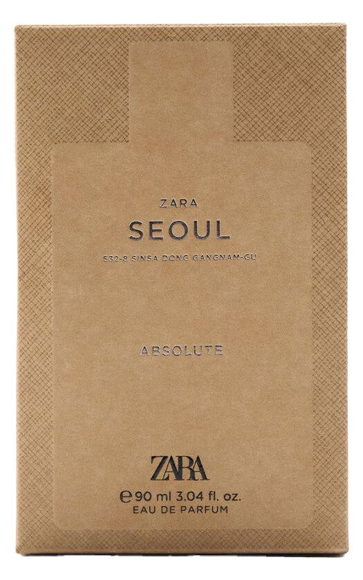 Seoul 532-8 Sinsa Dong Gangnam-Gu Absolute von Zara » Meinungen & Duftbeschreibung
