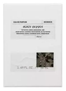 Black Pepper von Korres (Eau de Parfum) » Meinungen & Duftbeschreibung