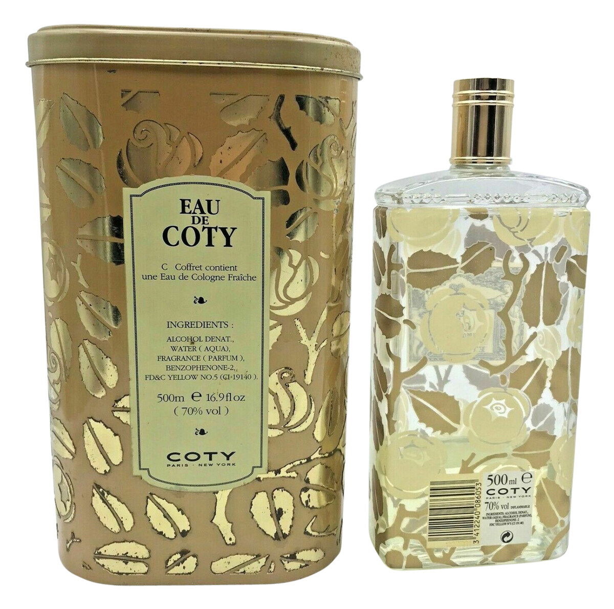 Eau de Coty by Coty (Eau de Cologne Fraîche) » Reviews & Perfume Facts