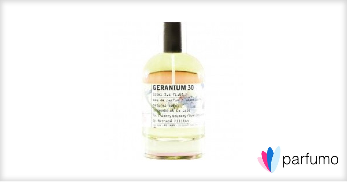 Geranium 30 by Le Labo » Reviews & Perfume Facts