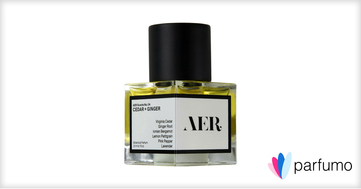 No. 04: Cedar + Ginger by Raer Scents / AER Scents » Reviews & Perfume ...