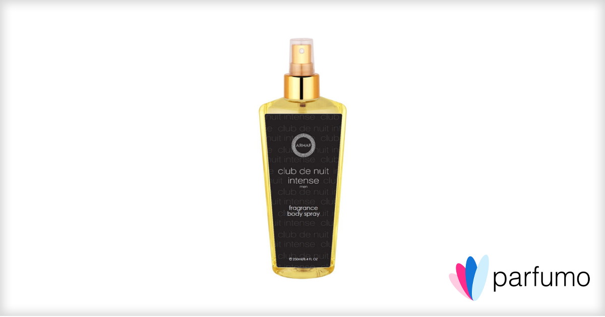 Club de Nuit Intense Men by Armaf (Body Spray) » Reviews & Perfume Facts