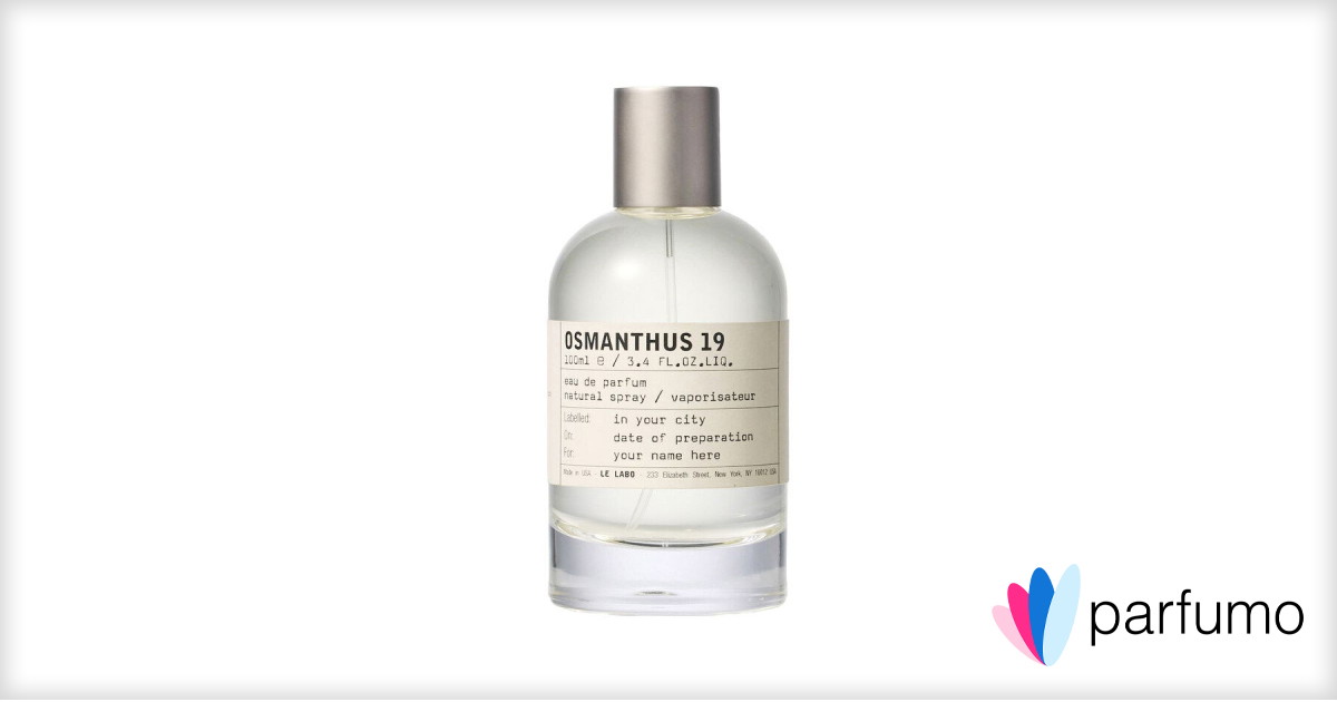Osmanthus 19 by Le Labo » Reviews & Perfume Facts