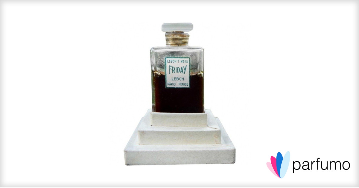 Lebon - 's Week - Friday » Reviews & Perfume Facts