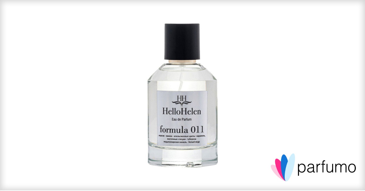 Formula 011 by HelloHelen » Reviews & Perfume Facts