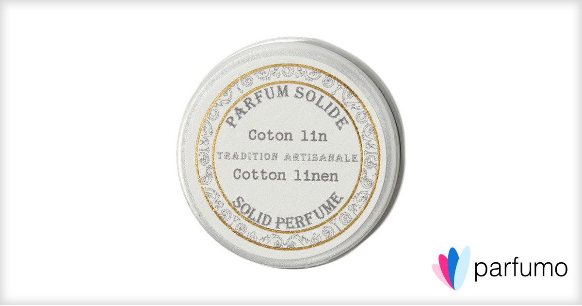 Coton Lin / Cotton Linen / コットンリネンの香り by Senteur et Beauté - Plaisir des Sens (Solid Perfume ...