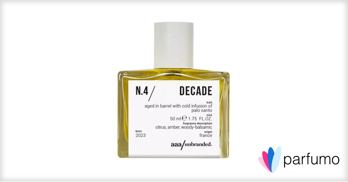 N.4/Decade by aaa/unbranded » Reviews & Perfume Facts