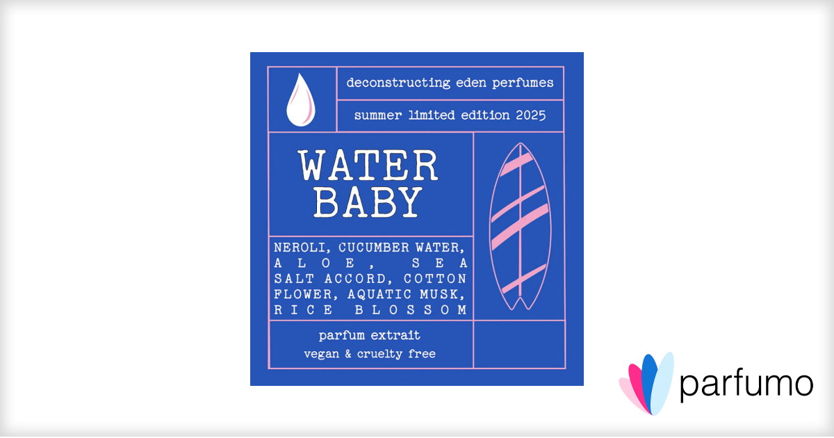 Water Baby by Deconstructing Eden » Reviews & Perfume Facts