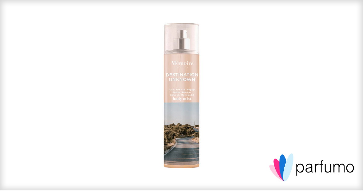Destination Unknown by Mémoire Archives (Body Mist) » Reviews & Perfume ...