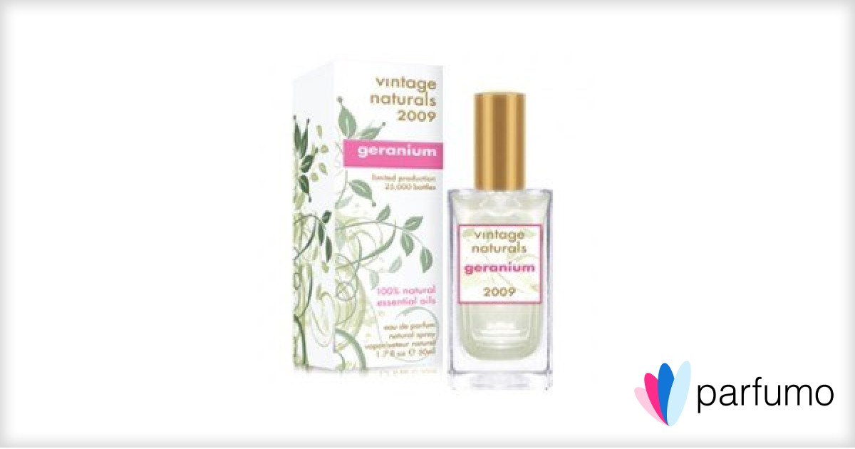 Vintage Naturals 2009 - Geranium by Demeter Fragrance Library / The ...