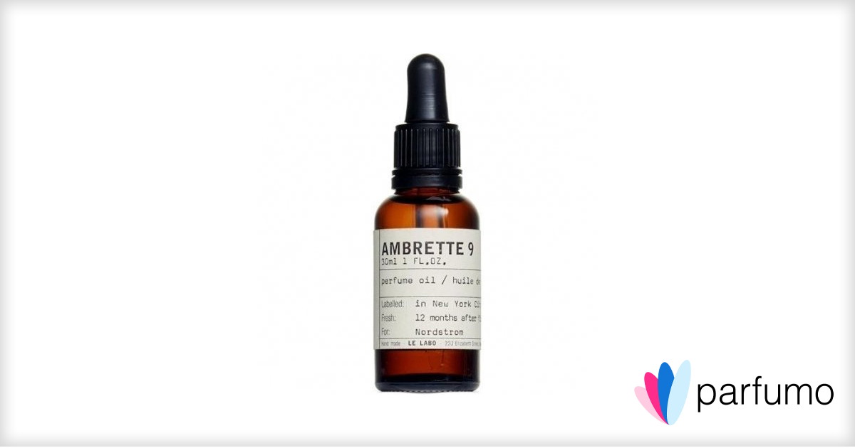 Ambrette 9 by Le Labo (Perfume Oil) » Reviews & Perfume Facts