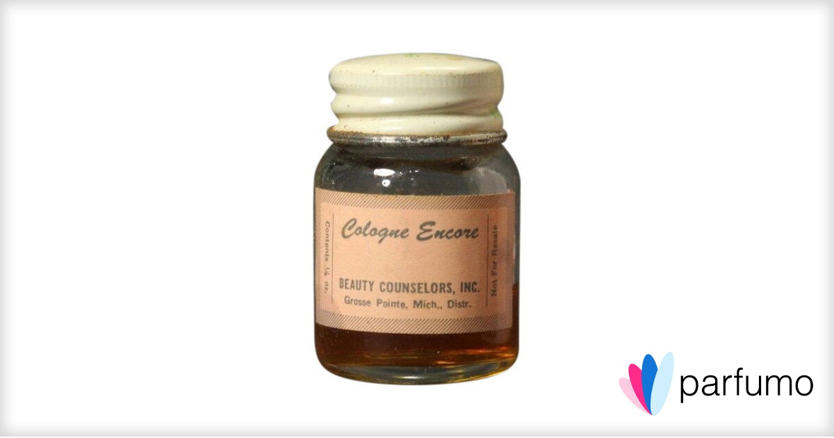 Cologne Encore by Vanda / Beauty Counselor » Reviews & Perfume Facts