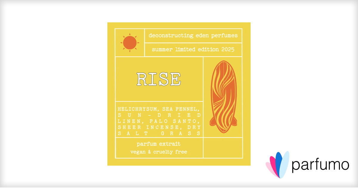 Rise by Deconstructing Eden » Reviews & Perfume Facts