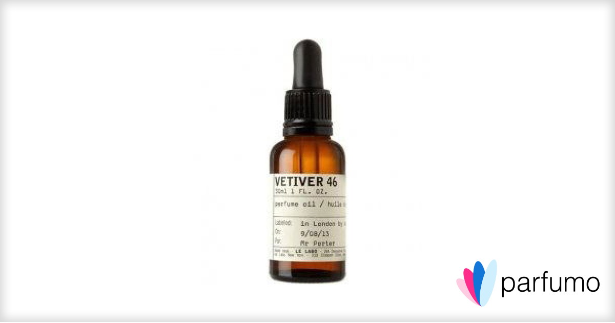 Vetiver 46 by Le Labo (Perfume Oil) » Reviews & Perfume Facts