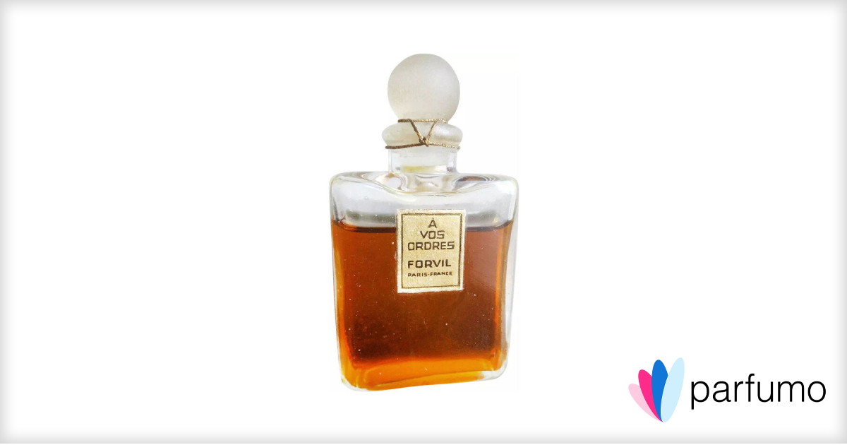 À Vos Ordres by Forvil (Parfum) » Reviews & Perfume Facts