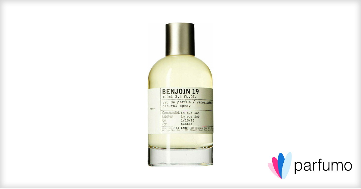 Benjoin 19 by Le Labo » Reviews & Perfume Facts