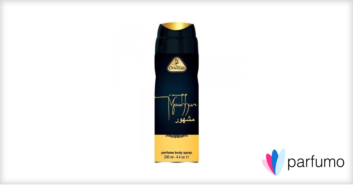 Mashhur by Dorall Collection (Body Spray) » Reviews & Perfume Facts