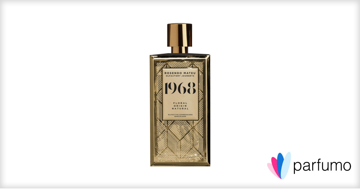 1968: Floral, Origin, Natural by Rosendo Mateu - Olfactive Expressions ...
