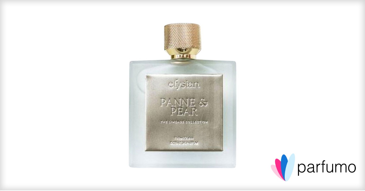 Panne & Pear by Elysian » Reviews & Perfume Facts